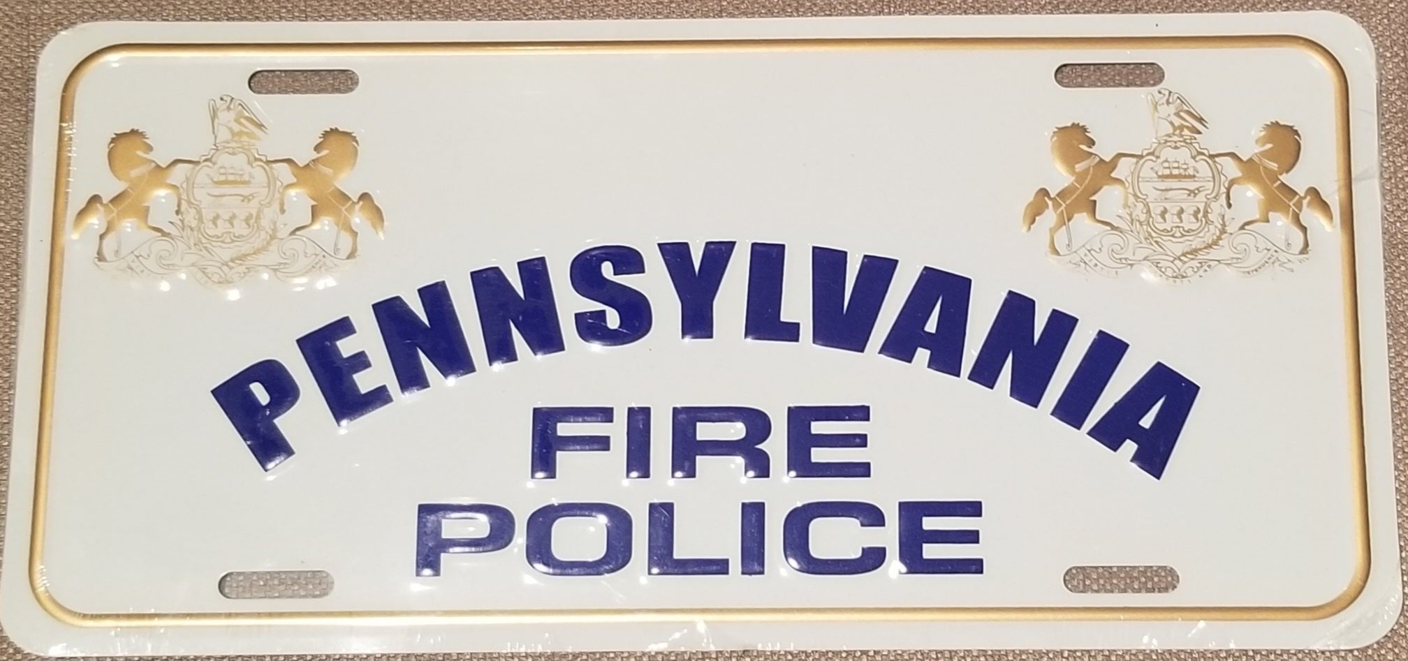 LICENSE PLATE | PA State Fire Police Store